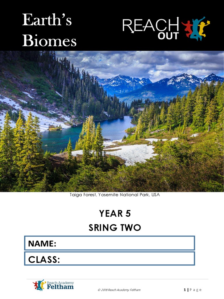 Biomes Work Booklet | PDF | Precipitation | Rain