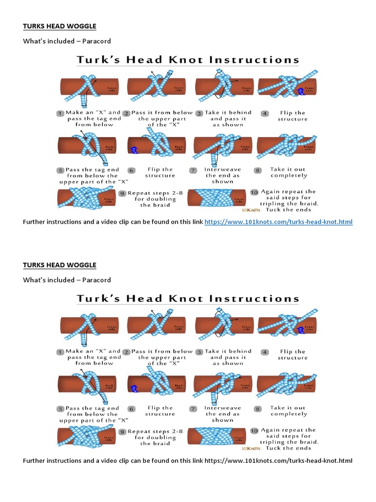 Turks Head Woggle | PDF | Technology & Engineering