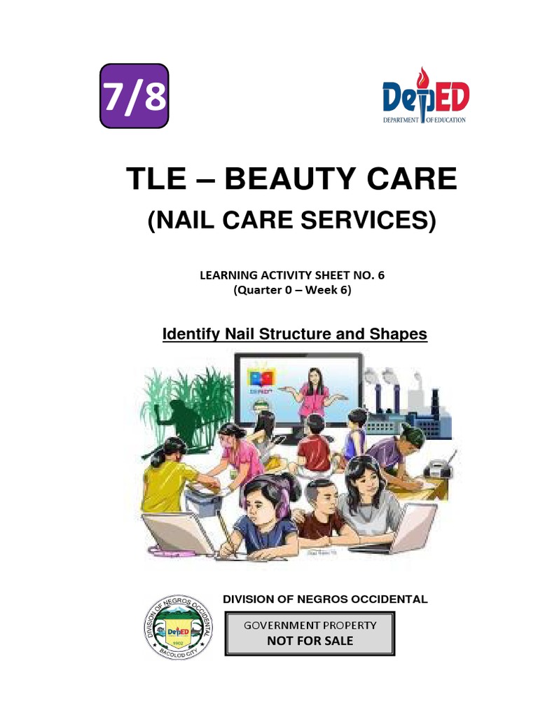 Beauty Care 8 Las 6 | PDF | Nail (Anatomy) | Learning