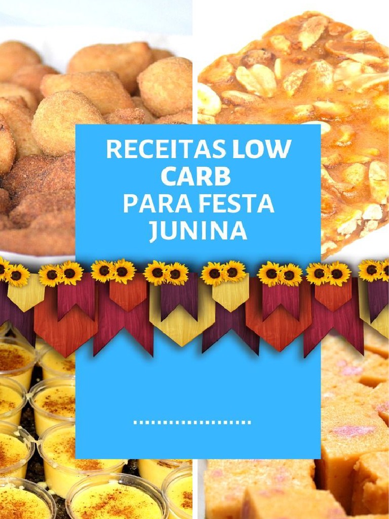 Festa Junina Low Carb-1 | PDF | Pães | Queijo