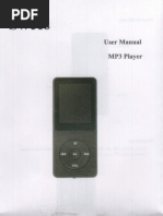 Digital MP3 Player User Manual | PDF | Personal Computers | Computer File