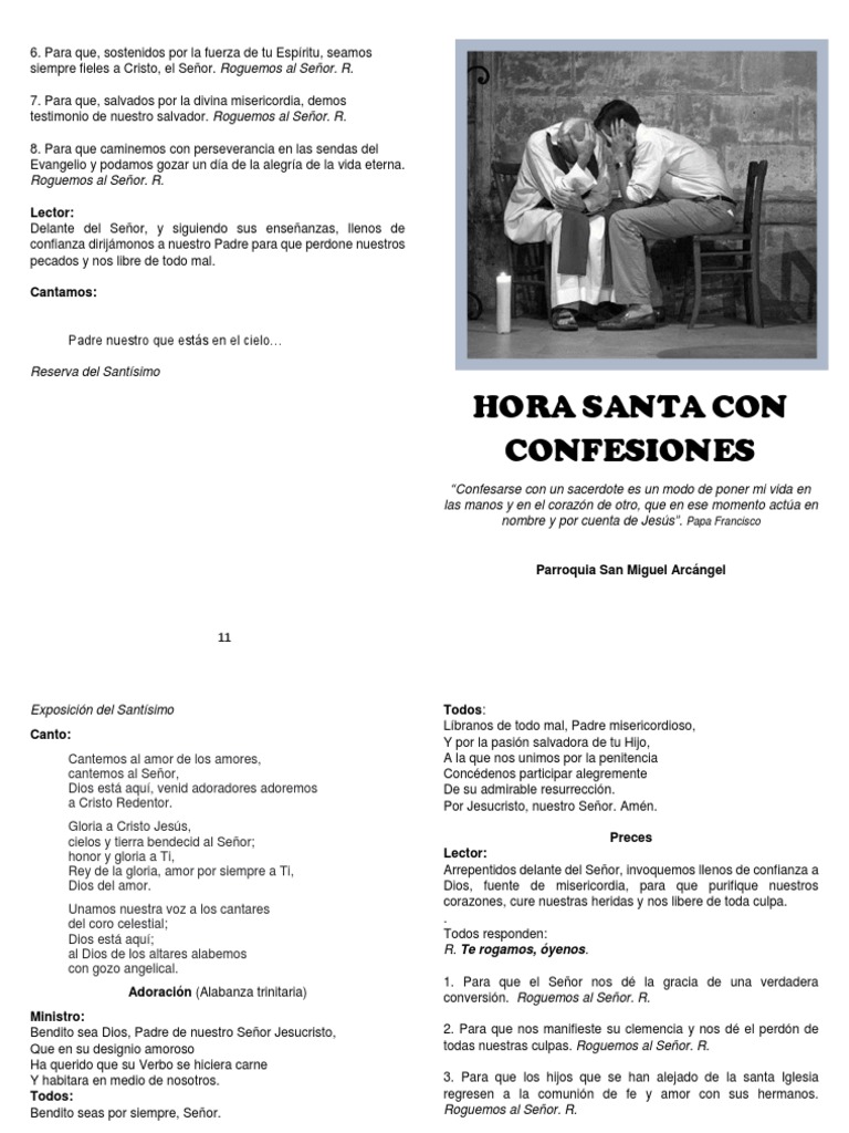 Una guía para la confesión y el examen de conciencia | PDF | eucaristía | Pecado