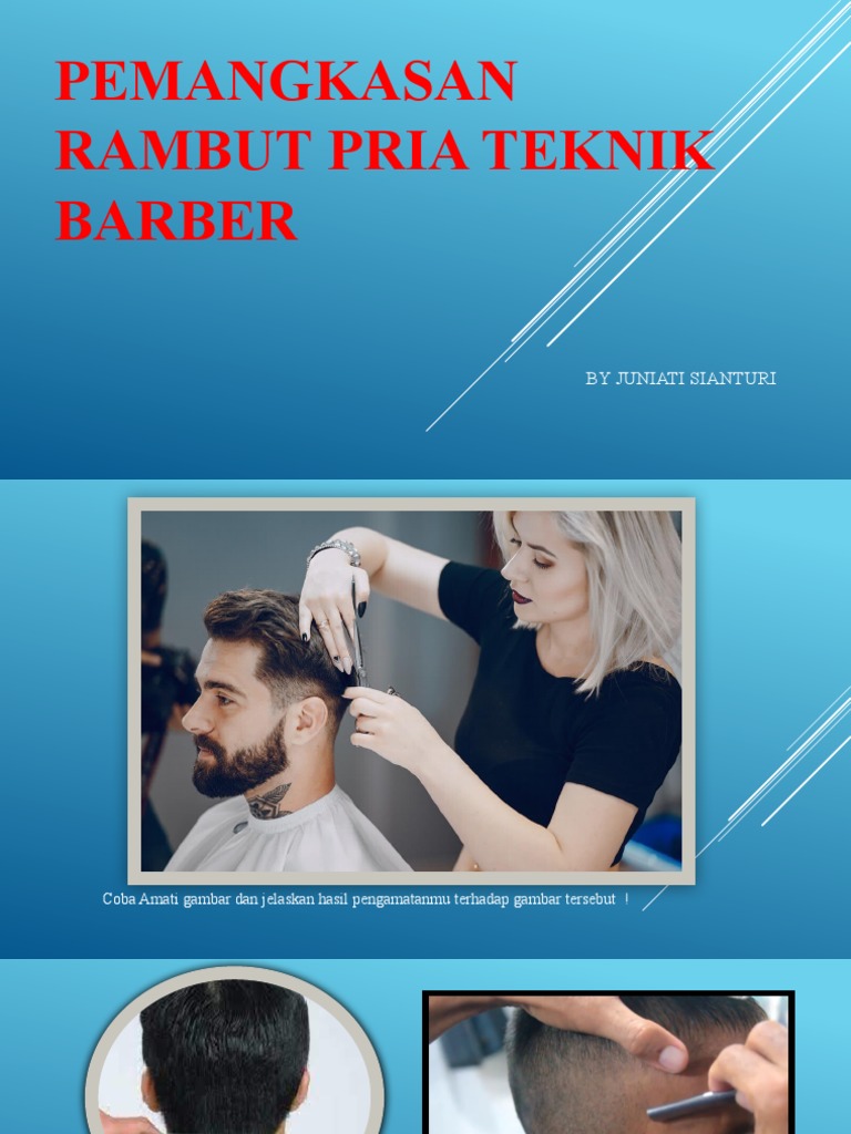 Pemangkasan Rambut Pria | PDF