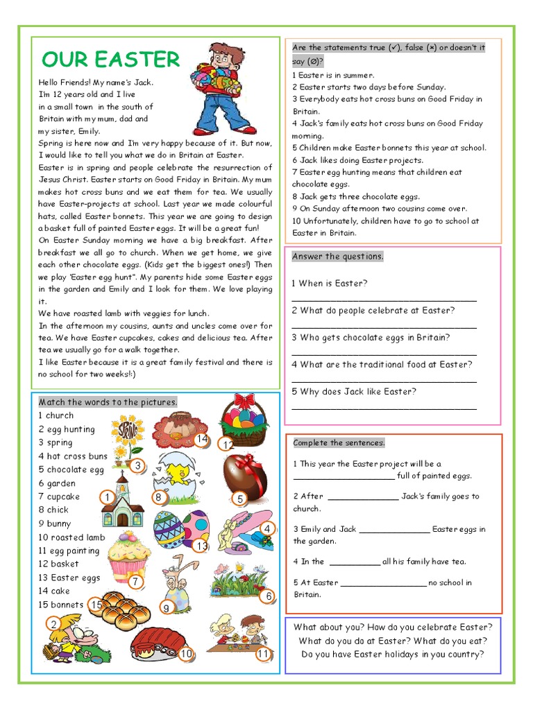 EASTER Done | PDF | Easter | Easter Egg