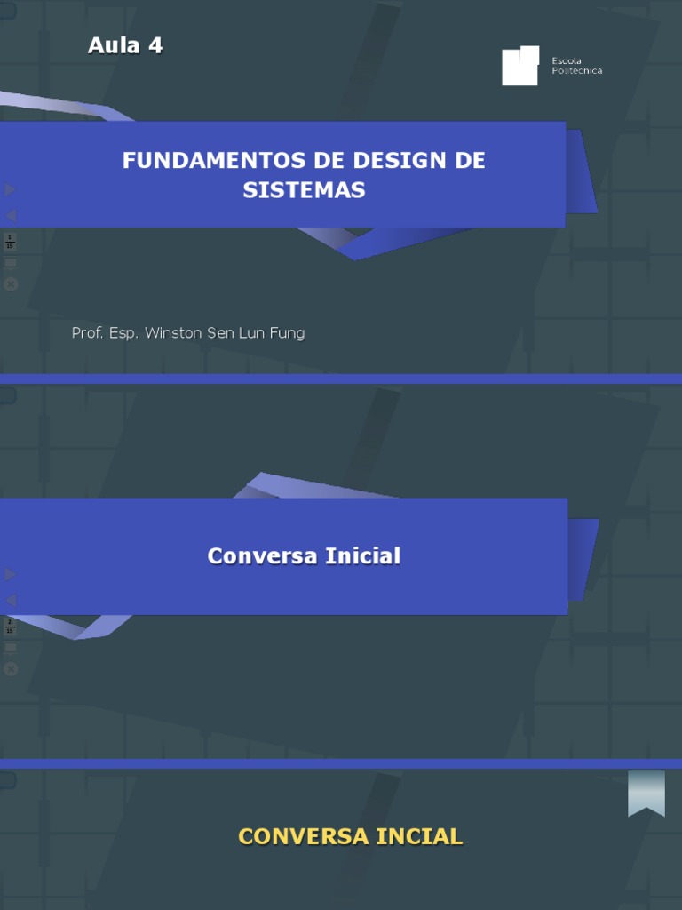 Aula4 Fundamentos de Design de Sistemas | PDF | Modelo cliente ...