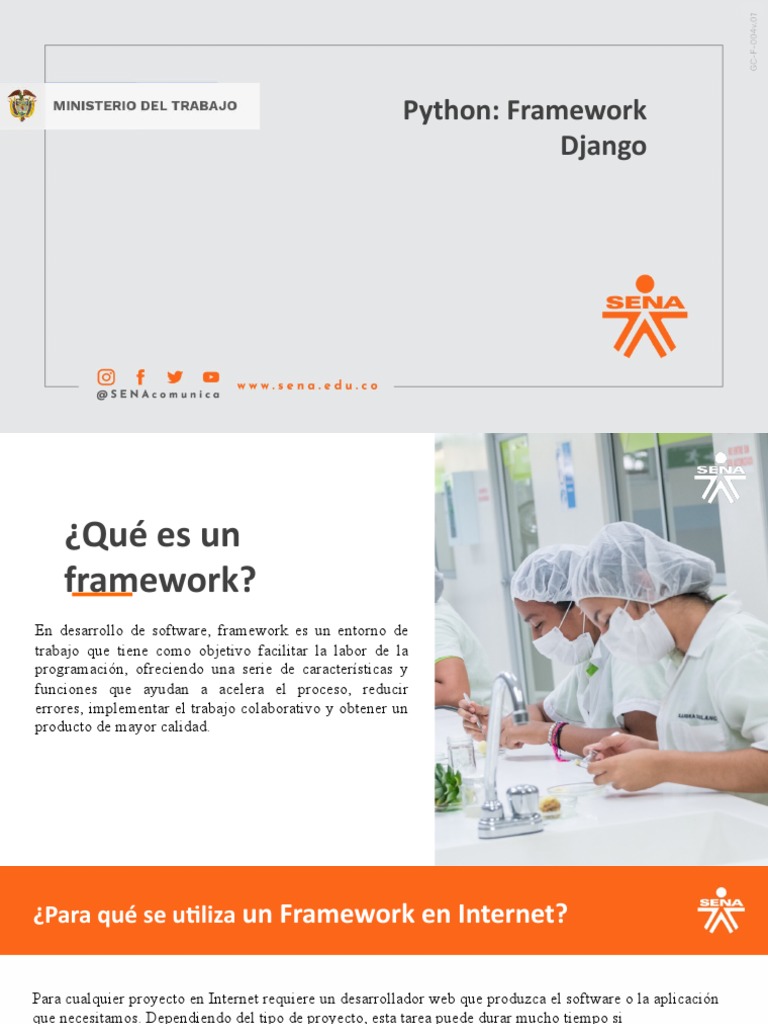 Introducción Django | PDF | Marco de software | Programación de computadoras