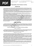 Usp 55 Biological Indicators Resistance Performance Tests | PDF ...