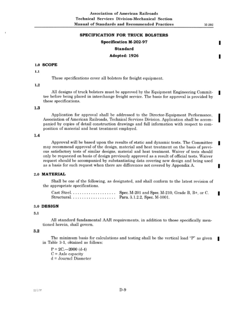 Aar M 202-1997 | PDF