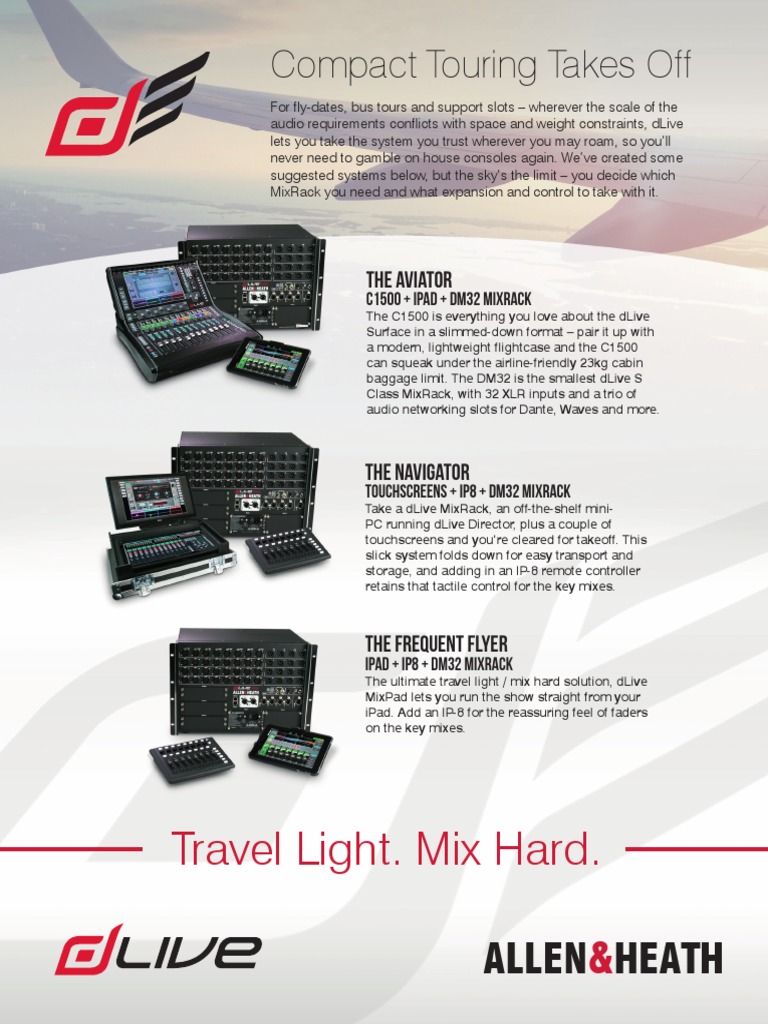 DLive Wings 2pp | PDF | Input/Output | Information And Communications Technology