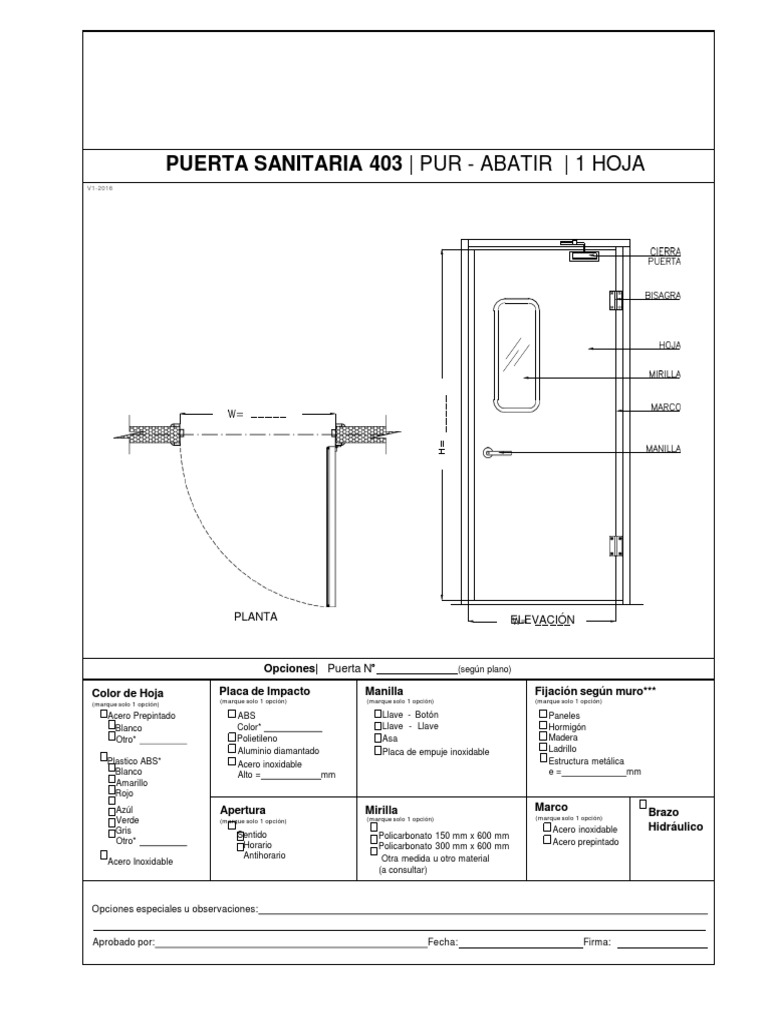 Puerta Refricentro | PDF