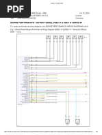DDEC III AND IV Cable Diagrams | PDF | Diesel Engine | Electrical Connector