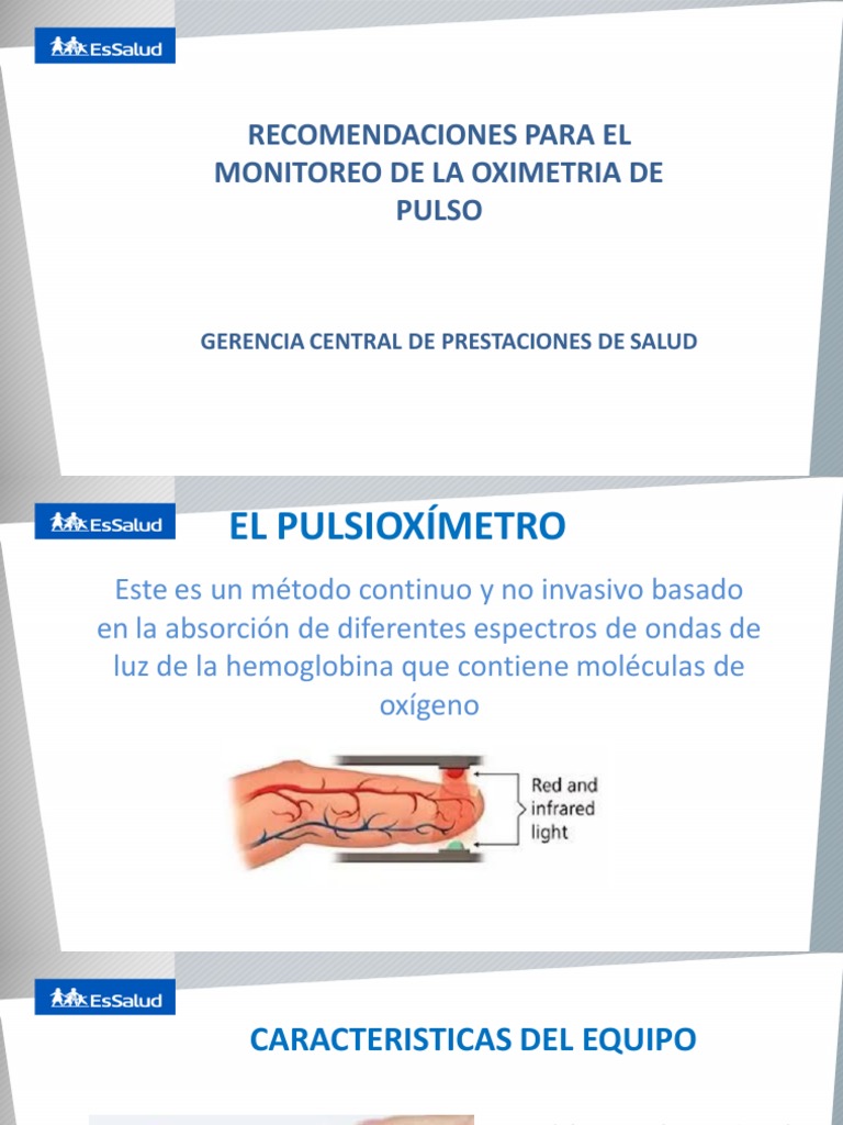 Uso Correcto del Pulsioxímetro en Casa | PDF | Ciencia y matemáticas ...