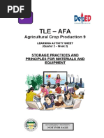 MELC TLE 9 Agri-Crop Production | PDF