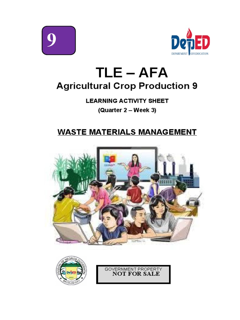 Tle-Agri Crop 2q-Week 3-Final (Waste Material Management) | PDF | Waste ...