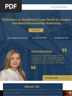 Law Firm Profile Template | PDF