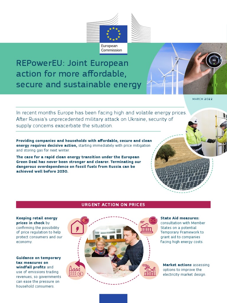 Factsheet - REPowerEU PDF | PDF | Sustainable Energy | Nature