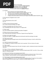 Time Calculation Practice Sums and Question Bank | PDF | Longitude | Tide