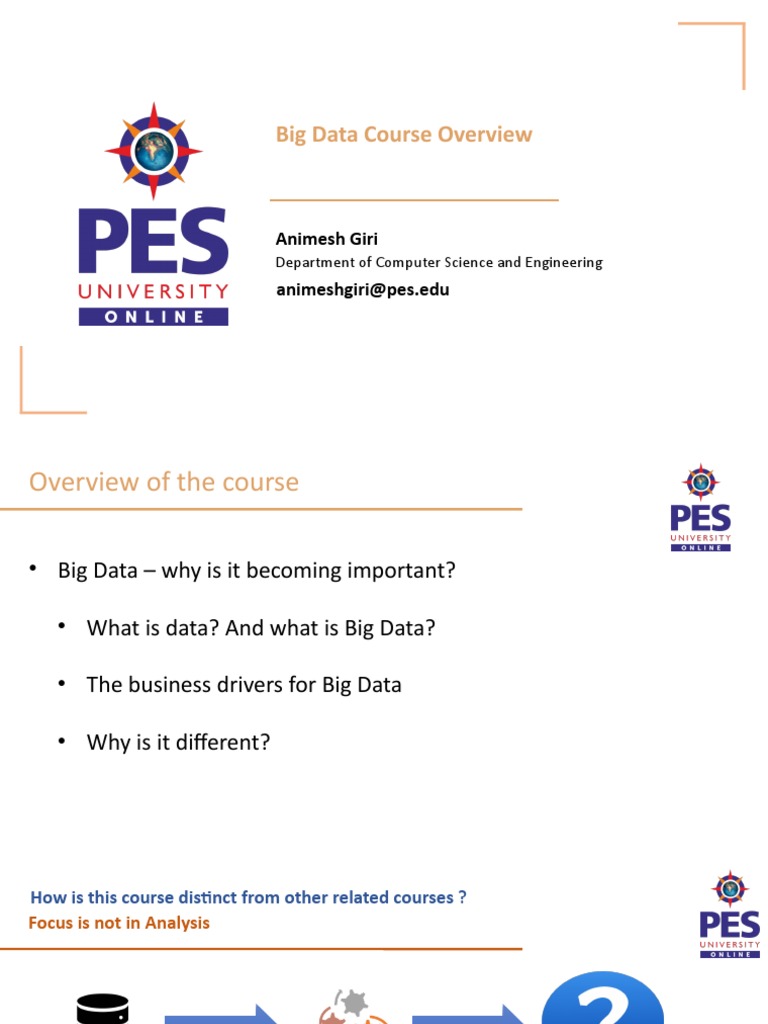 BigData Lecture1 Overview | PDF | Big Data | Analytics BigData Lecture1 Overview | PDF | Big Data | Analytics