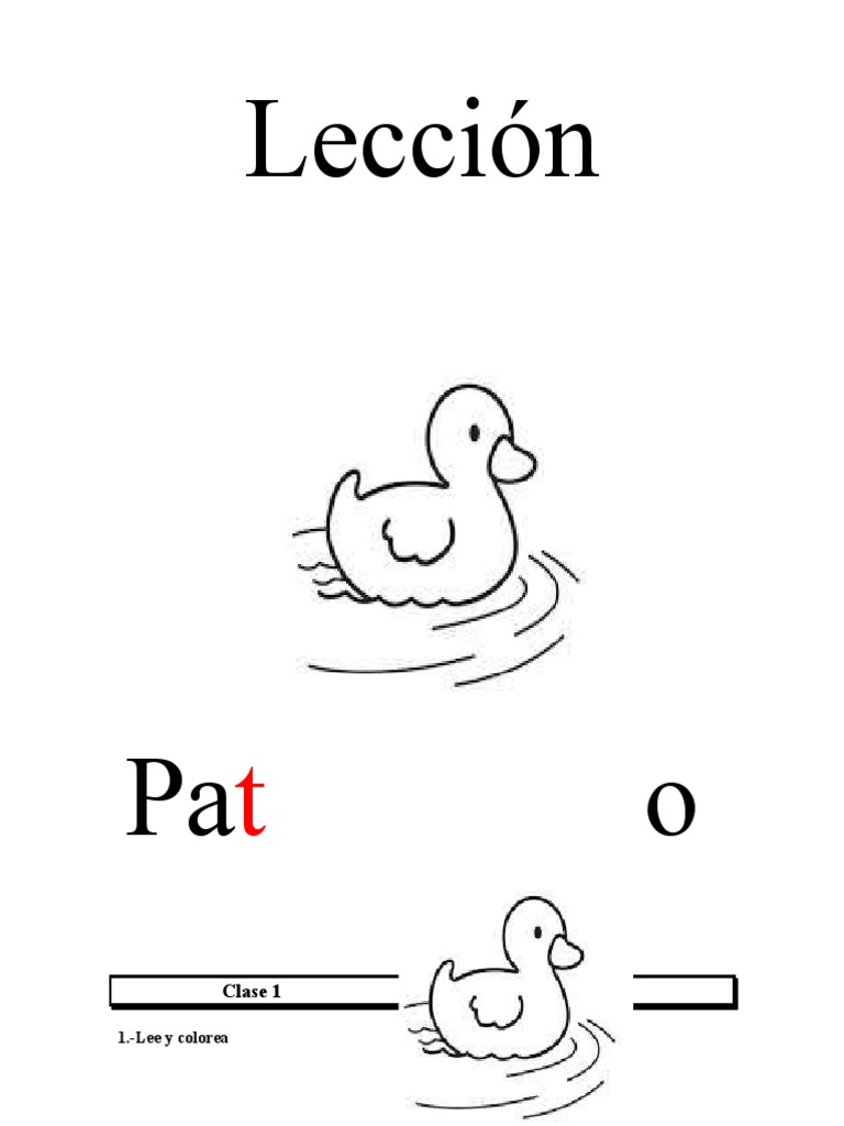 Lección Pato RM | PDF