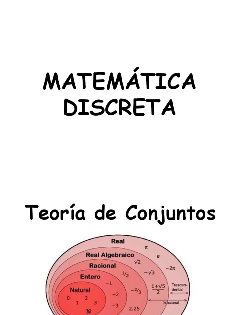 Unidad 2 - Teoria de Conjuntos | PDF | Conjunto (Matemáticas) | Grupo ...