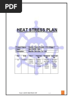 Heat Stress Plan | PDF | Hyperthermia | Dehydration