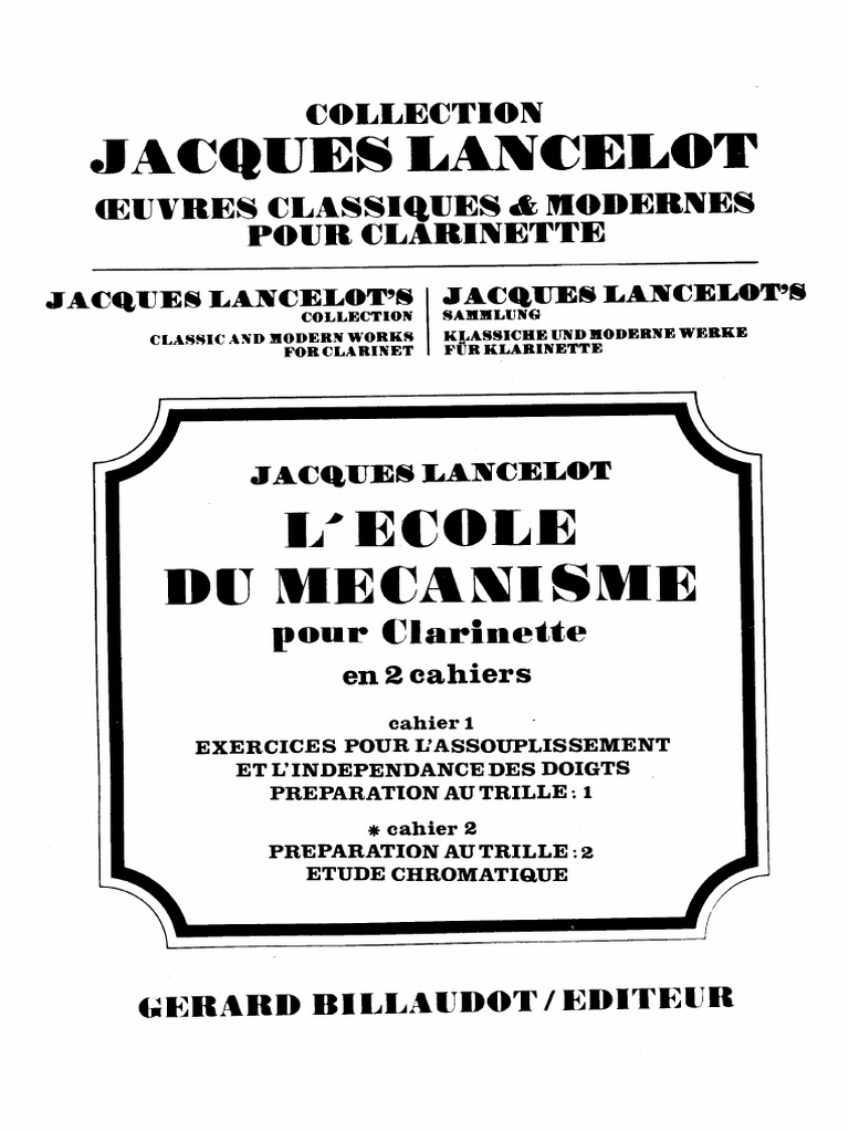 Lancelot, Jacques - L'École Du Mécanisme - Book 2 | PDF