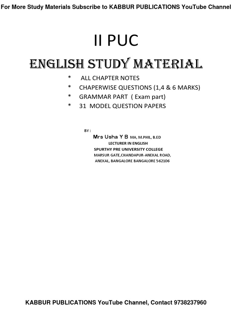 PU II Eng Chapterwise Questions and Answers | PDF | Characters In Romeo ...