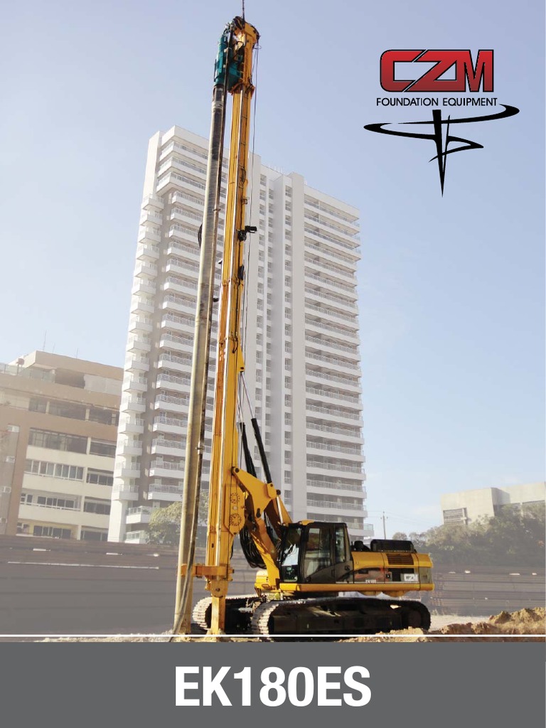 EK180ES - Estaca Secante | PDF | Hélice | Engenharia Mecânica