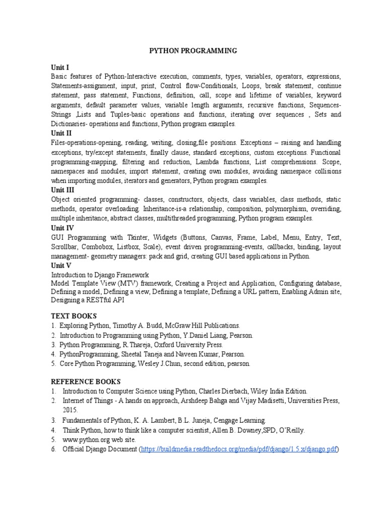 Python Programming New Pdf Python Programming Language Class 8754