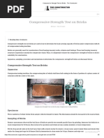 Compressive Strength of Brick - Civil Engineering | PDF | Brick ...