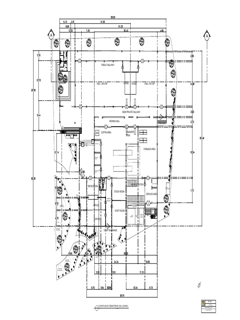 Floor Plan of Crematorium | PDF | Traditions | Rituals