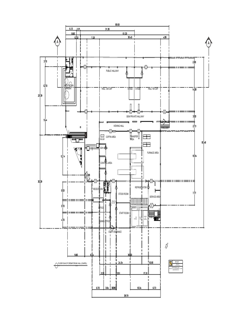 Crematorium Floor Plan Layout | PDF | Death Customs | Anthropology