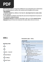 Material Master Data Configuration: Define Industrial Sector | PDF ...