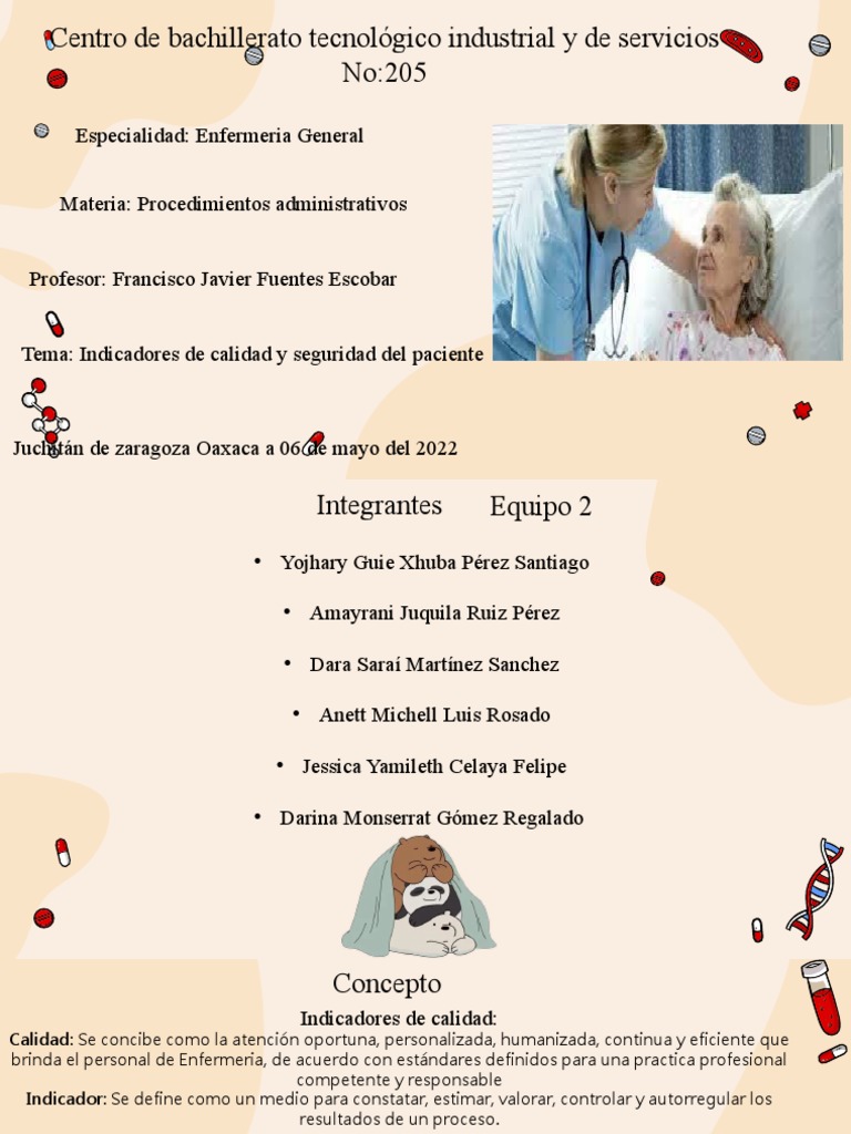 Exposicion Procedimientos Adm. | PDF | Seguridad del paciente | Infantes