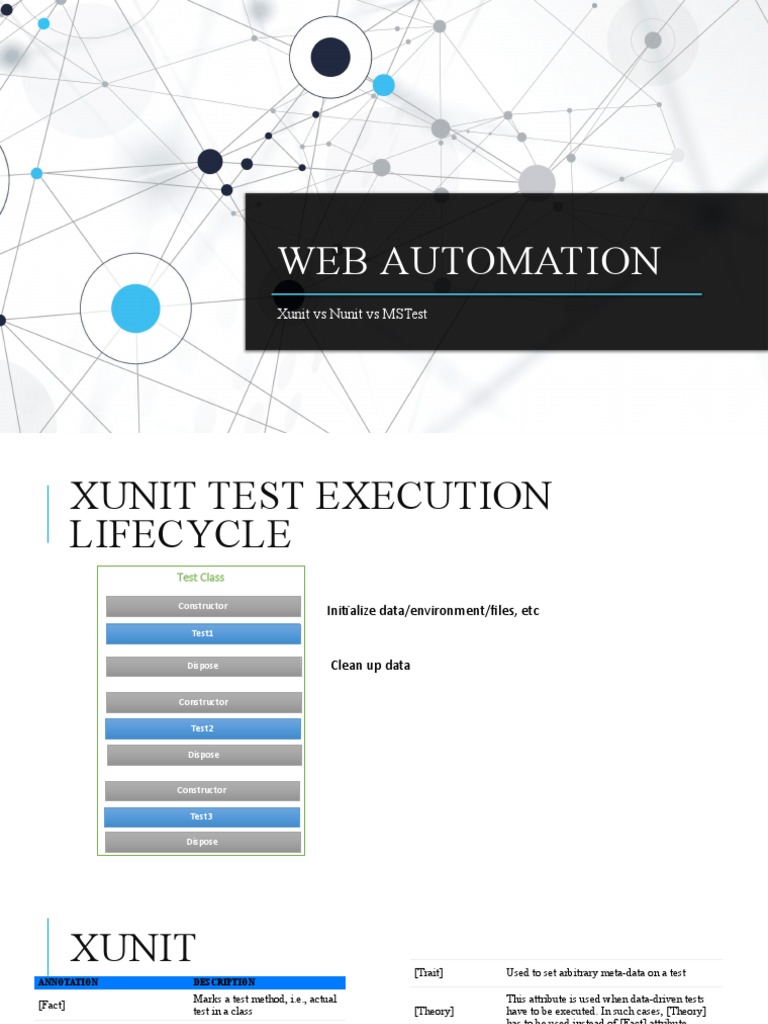 NUnit vs xUnit vs MSTest Guide | PDF | Parameter (Computer Programming ...