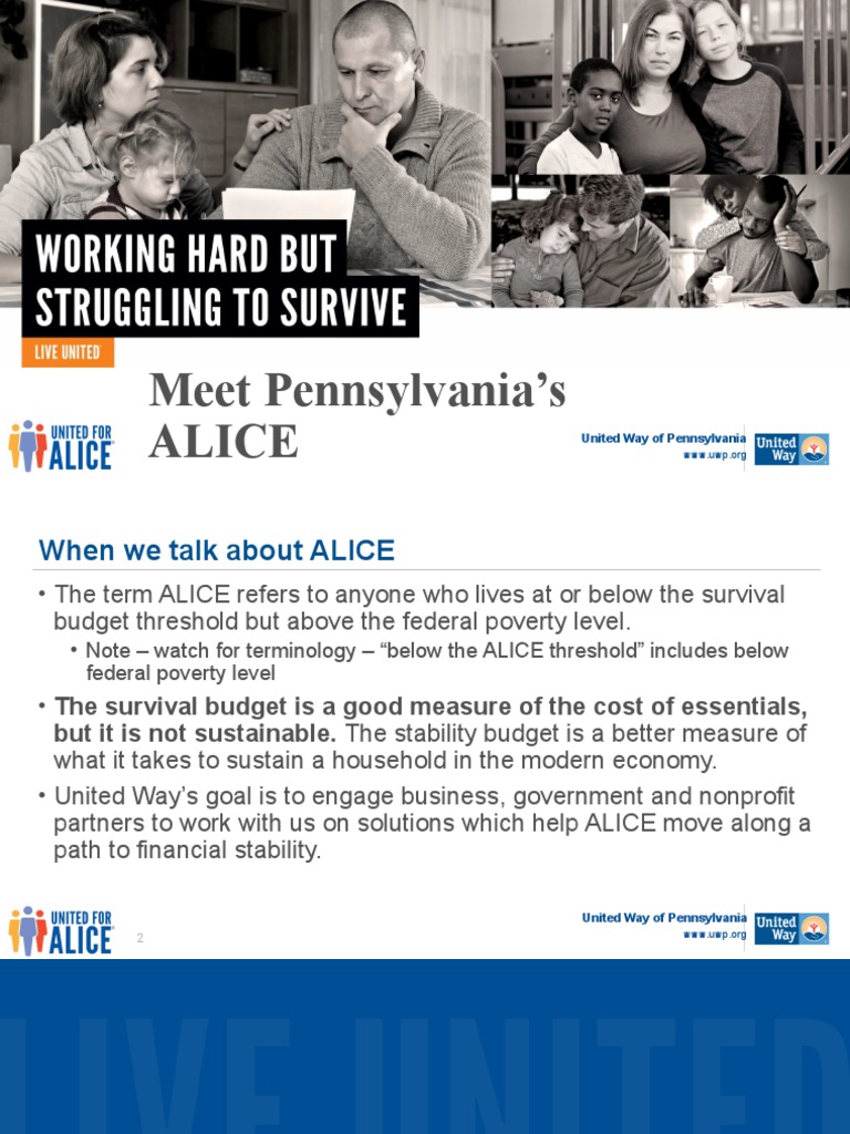 United Way ALICE Report | Download Free PDF | Consumer Price Index ...