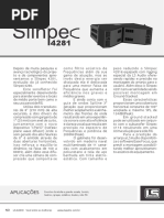 Projeto de Uma LINE ARRAY Vertical PDF | PDF | Som | Alto-falante