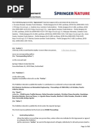 Copyright Transfer Agreement Form - Springer | PDF | Breach Of Contract ...