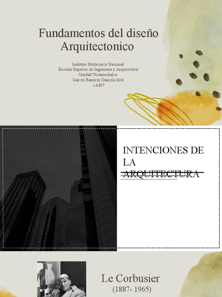 FDArquitectonico 1ro APUNTES | PDF | Arquitecto | Columna