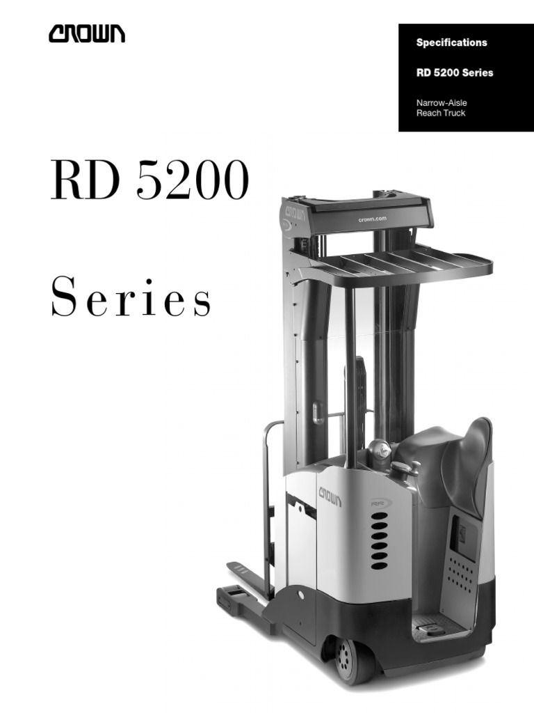 RD 5200 Series: Specifications | PDF | Electric Motor | Elevator
