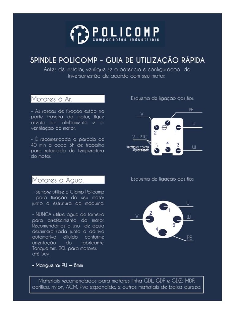 Manual SPINDLE | PDF | Motores