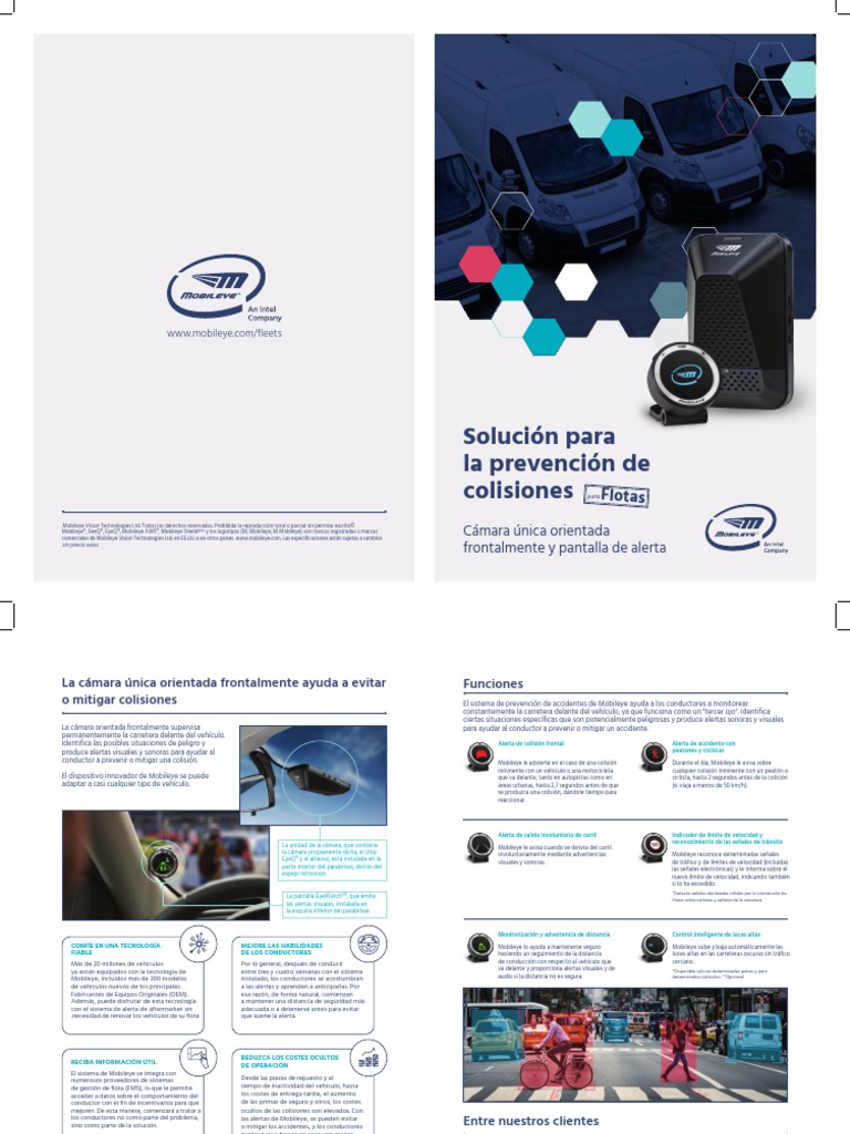 Mobileye 6 Brochure | PDF | Vehículos | Transporte