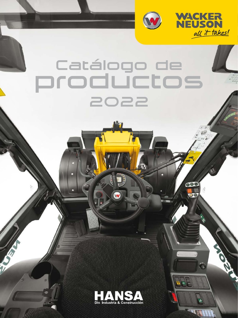 Catálogo Wacker Neuson 2022 | PDF
