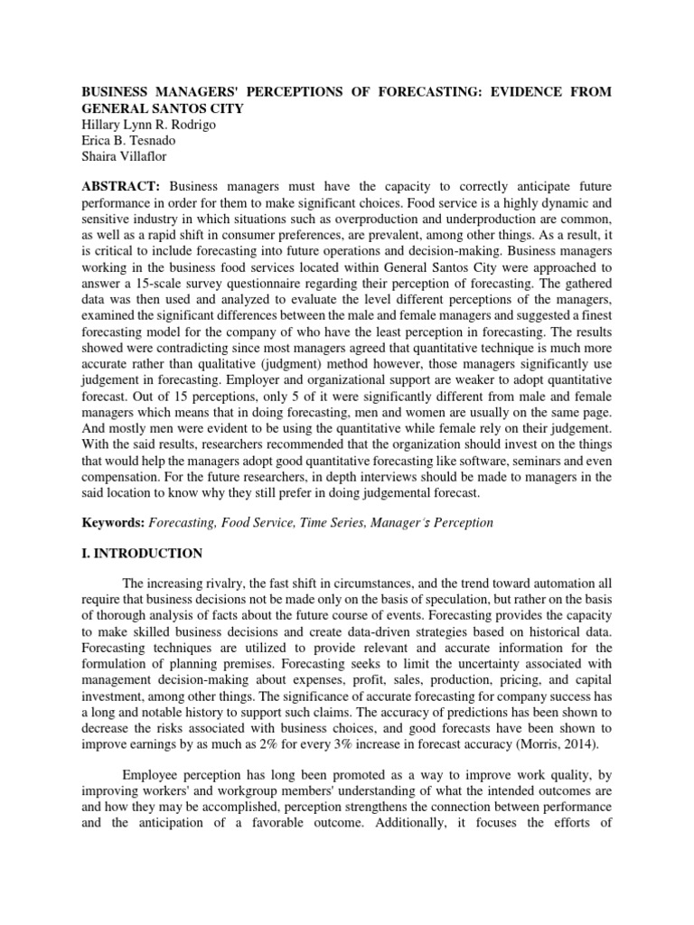 Case Study - Forecasting | PDF | Forecasting | Customer Relationship Management