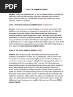 AY Society Sabbath Program Outline | PDF | Christian Movements | Adventism