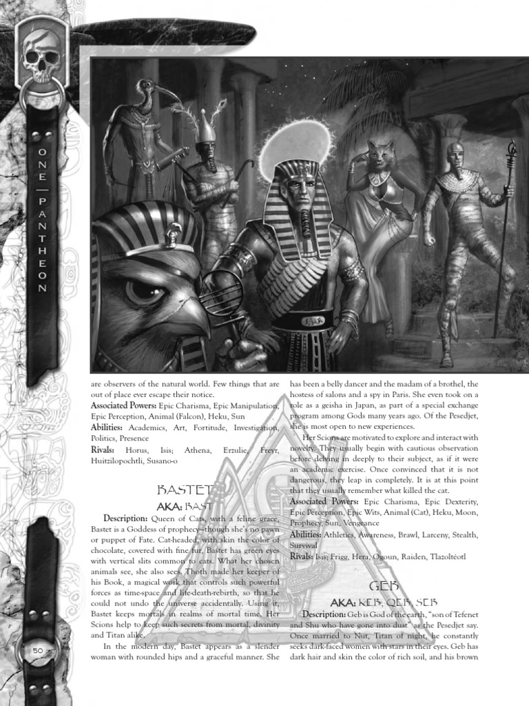 Scion - Hero-51 | PDF | Deities | Mythological Characters