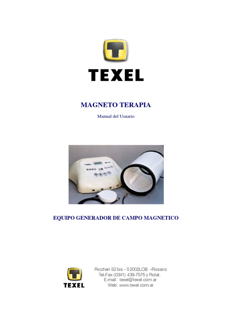 Manual Magneto Terapia | PDF | Inductor | Campo magnético