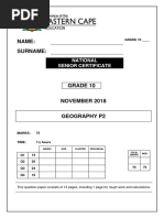 Gr11 Geography Paper 2 Final Exam | PDF | Geographic Information System ...