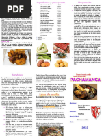 Comidas Típicas de La Cultura Quechua | PDF | Preparación de comida y ...