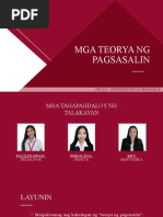 Mga PIling Teorya Sa Pagsasalin | PDF